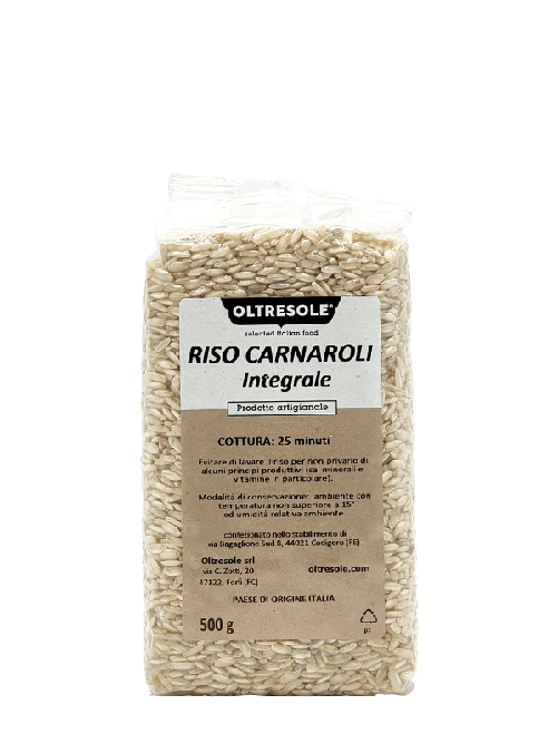 RISO CARNAROLI INTEGRALE 500 g | Oltresole - PagineGialle Shop - PagineGialle Shop