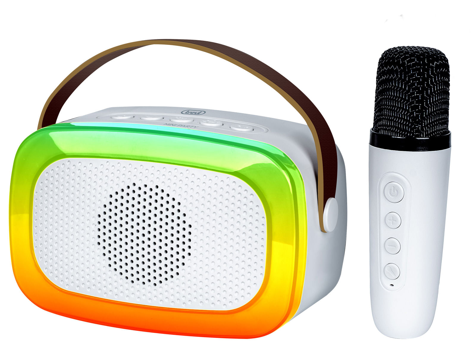 Trevi XR 8A01 MINIPARTY ALTOPARLANTE KARAOKE + BLUETOOTH BIANCO ...